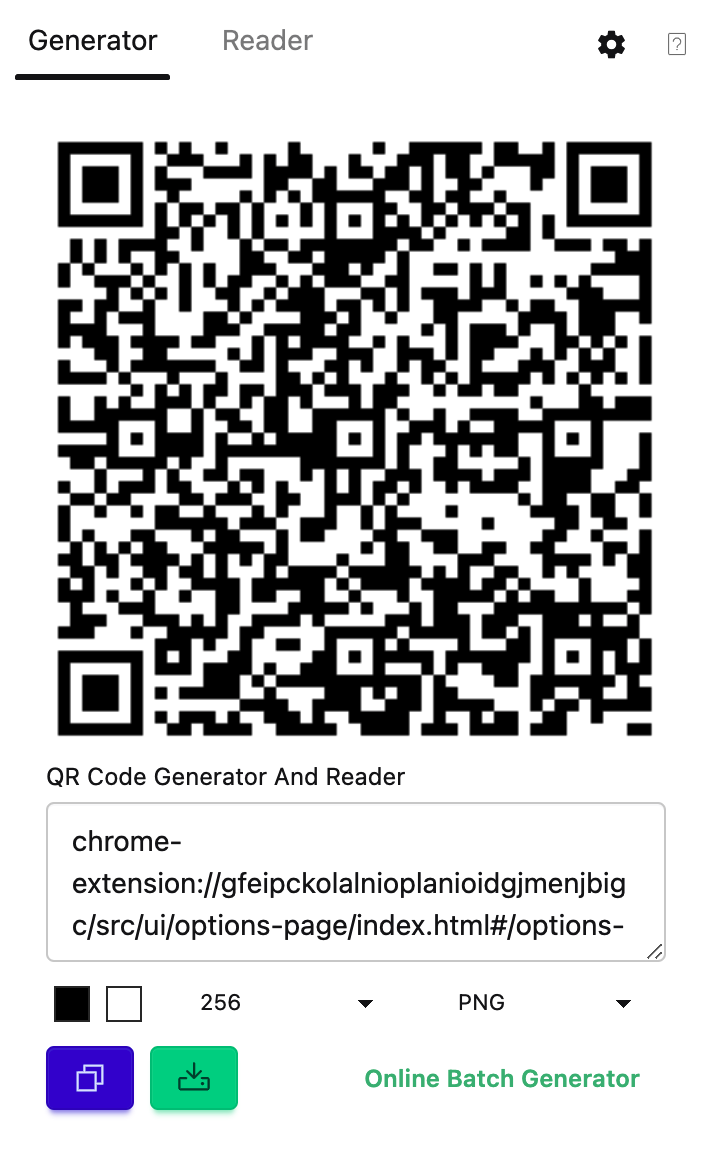 QR Code Generator and Reader - Generate QR Code Also Can Read QR Code | dingdangbox